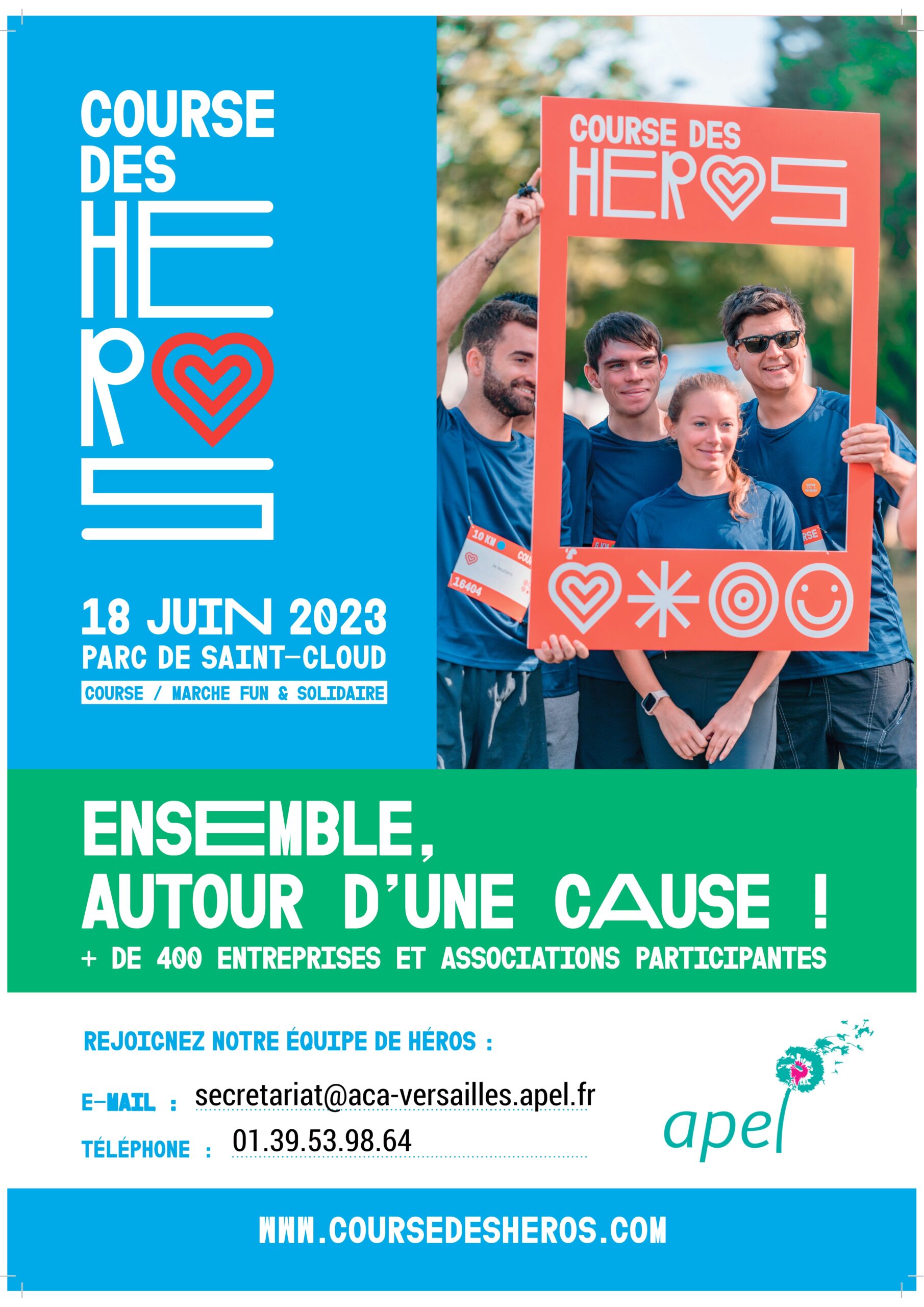 Invitation APEL / Course des Héros Paris Juin 2023 - APEL Académie ...
